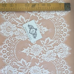 Sand Lace Trim, Chantilly Lace, French Lace Trim, Bridal Lace, Wedding ...