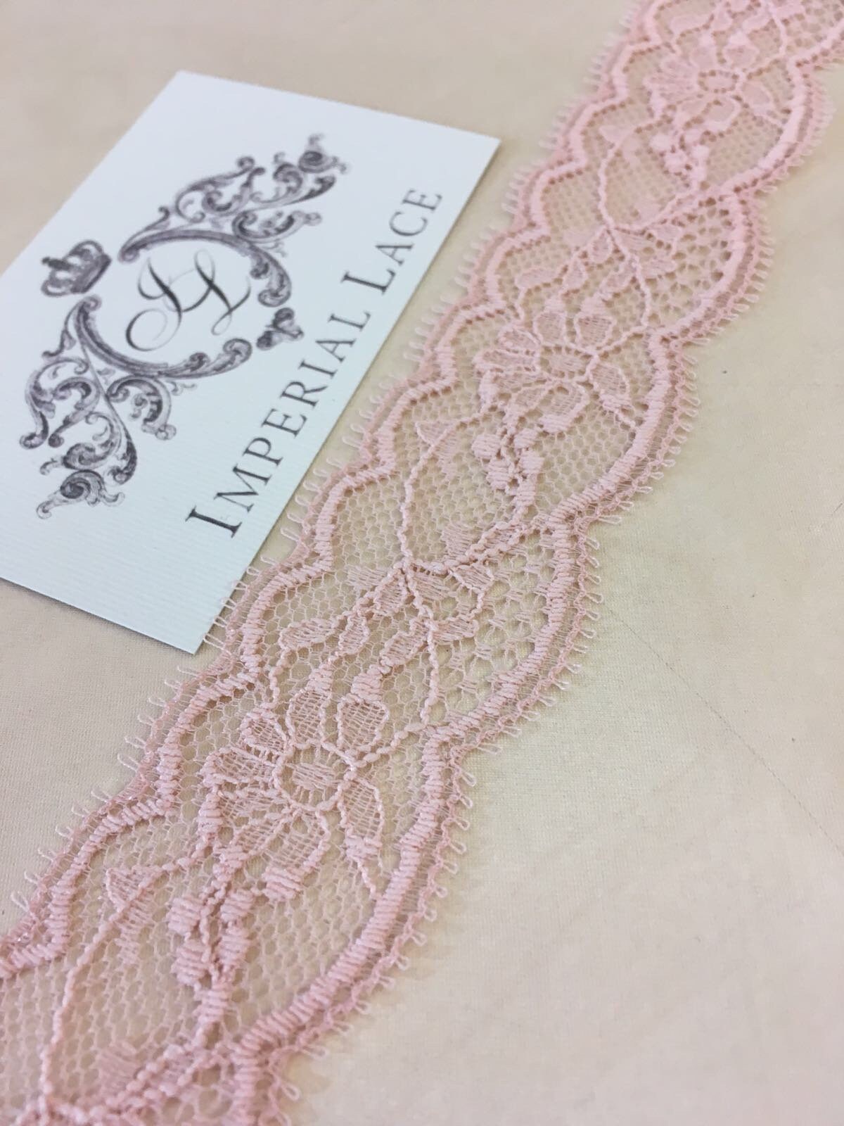 Powder lace Trim Chantilly Lace French Lace trim Bridal | Etsy