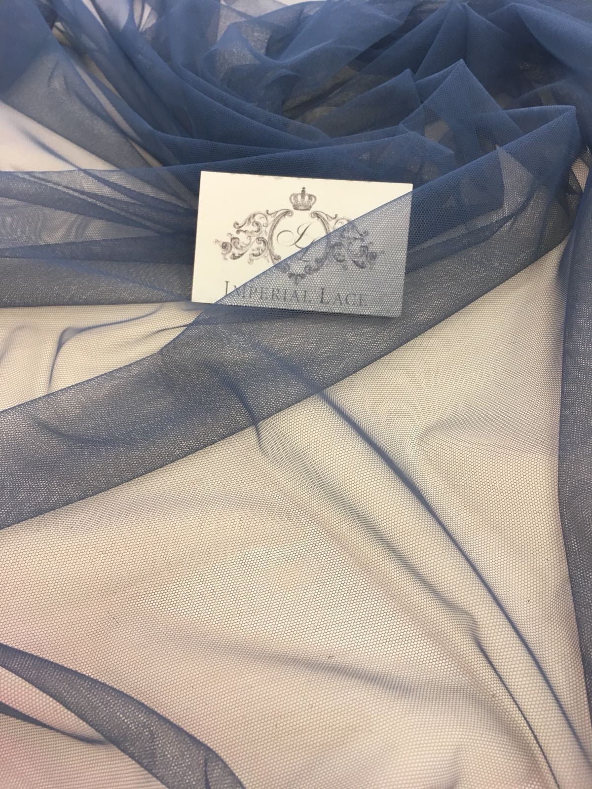 Gray Blue Tulle Fabric Lingerie Blue Net Blue Net Fabric - Etsy