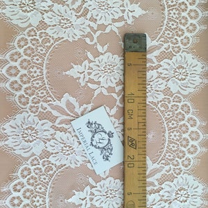 Sand Lace Trim, Chantilly Lace, French Lace Trim, Bridal Lace, Wedding ...