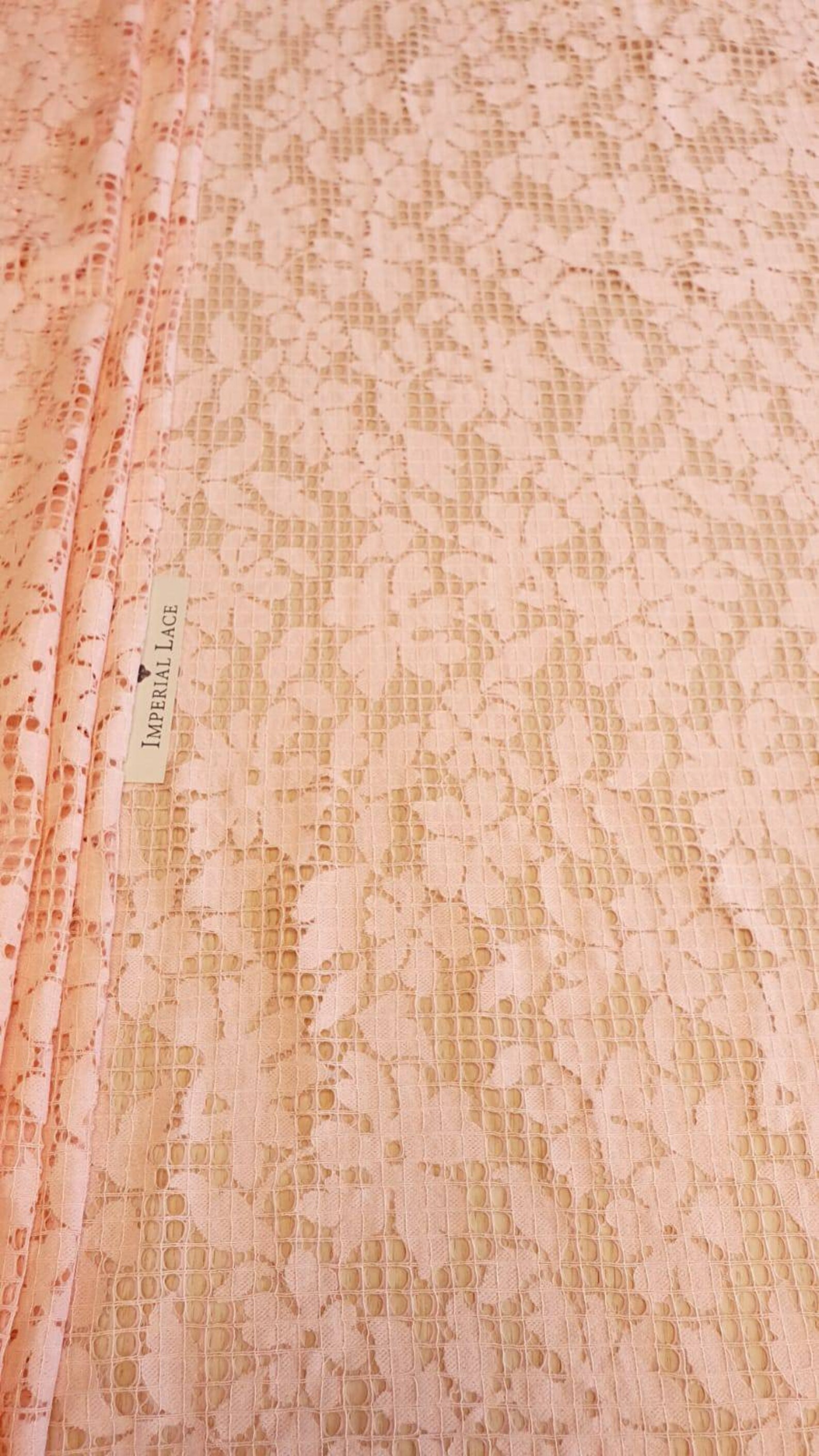 Pink Lace Fabric French Lace Lace Spitzebridal Lace | Etsy