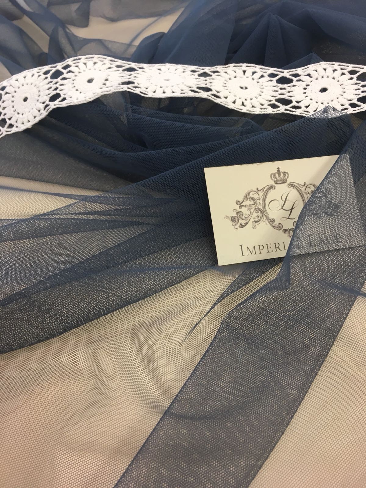 Gray Blue Tulle Fabric Lingerie Blue Net Blue Net Fabric - Etsy