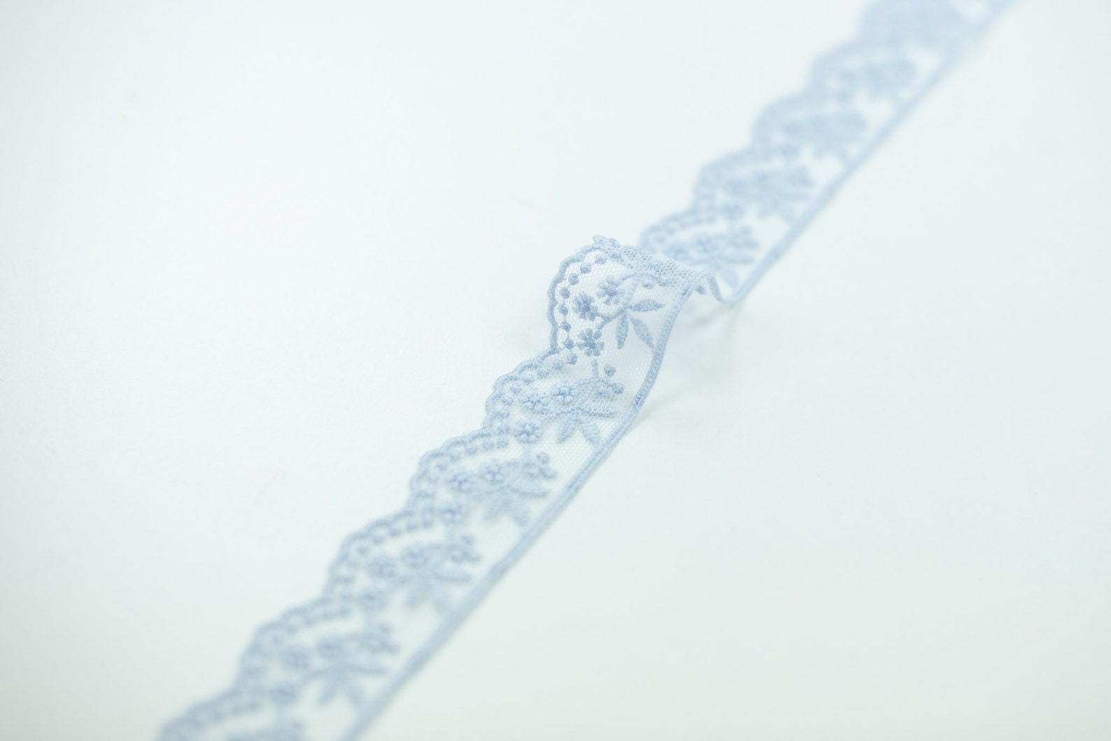 Blue Lace Trim Macrame Boho Lace Trim Macrame Bridal Lace - Etsy
