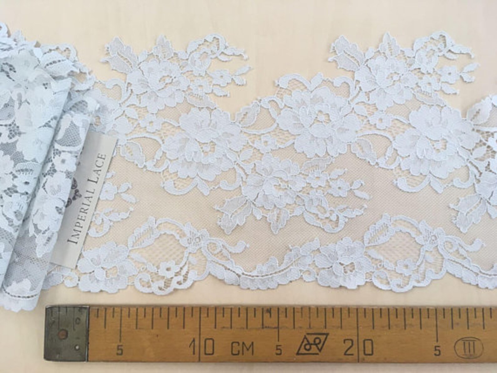 Gray lace Trim Alencon Lace French Lace trim Bridal lace | Etsy