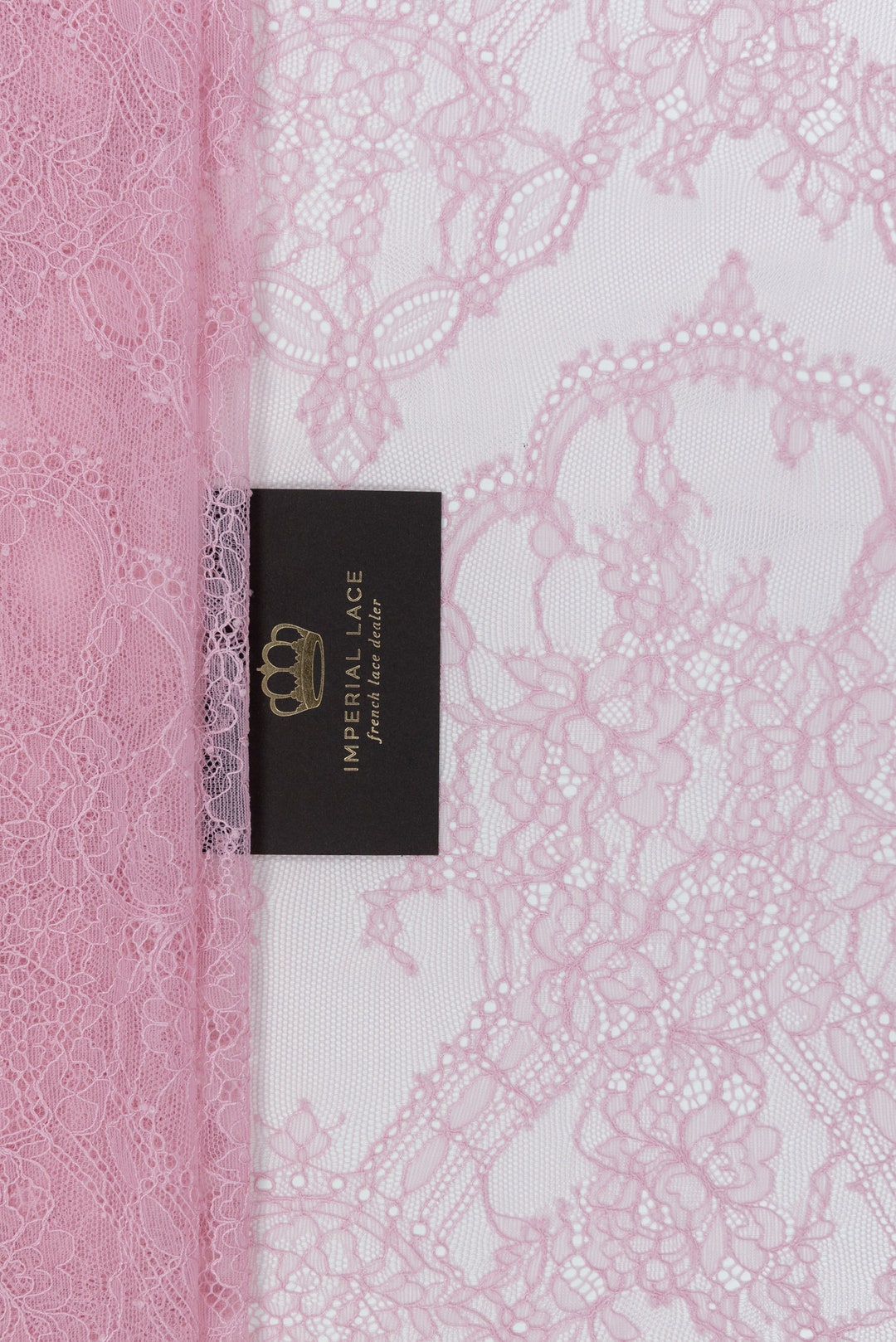 Soft Pink Lace Fabric, Lace Fabric, Pink Lace, Chantilly Lace Fabric ...
