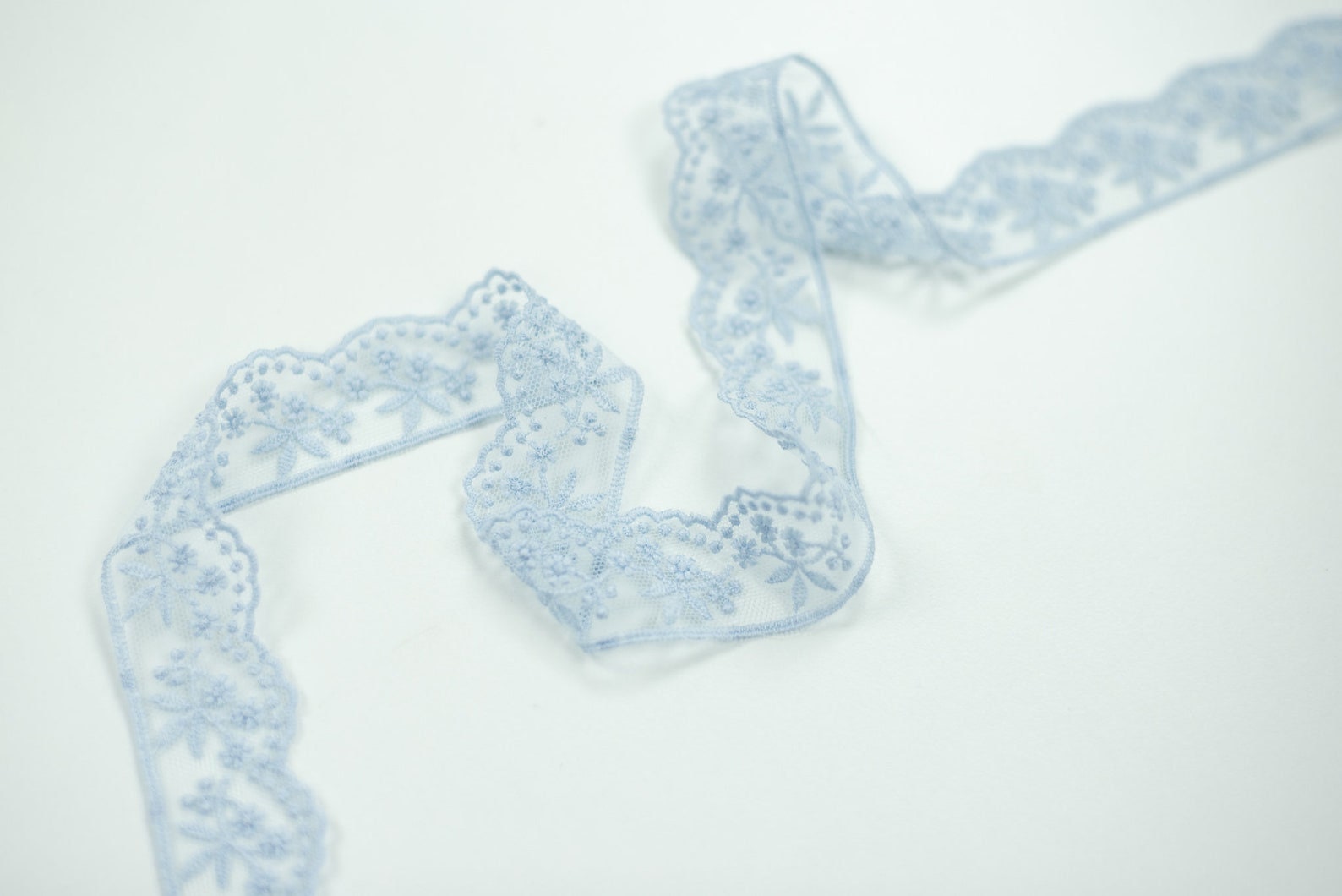 Blue Lace Trim Macrame Boho Lace Trim Macrame Bridal Lace - Etsy