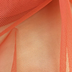 Orange Tulle Fabric - 57" (145 Cm) Wide - Sold per Meter T00060 - Etsy