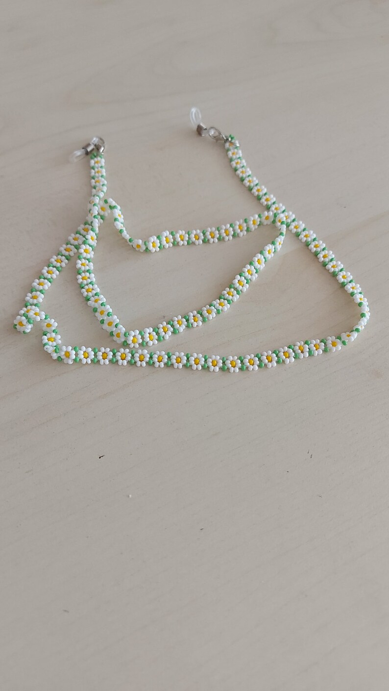 Daisy Flower Glasses Chain Sunglasses Lanyard Flower Daisy - Etsy