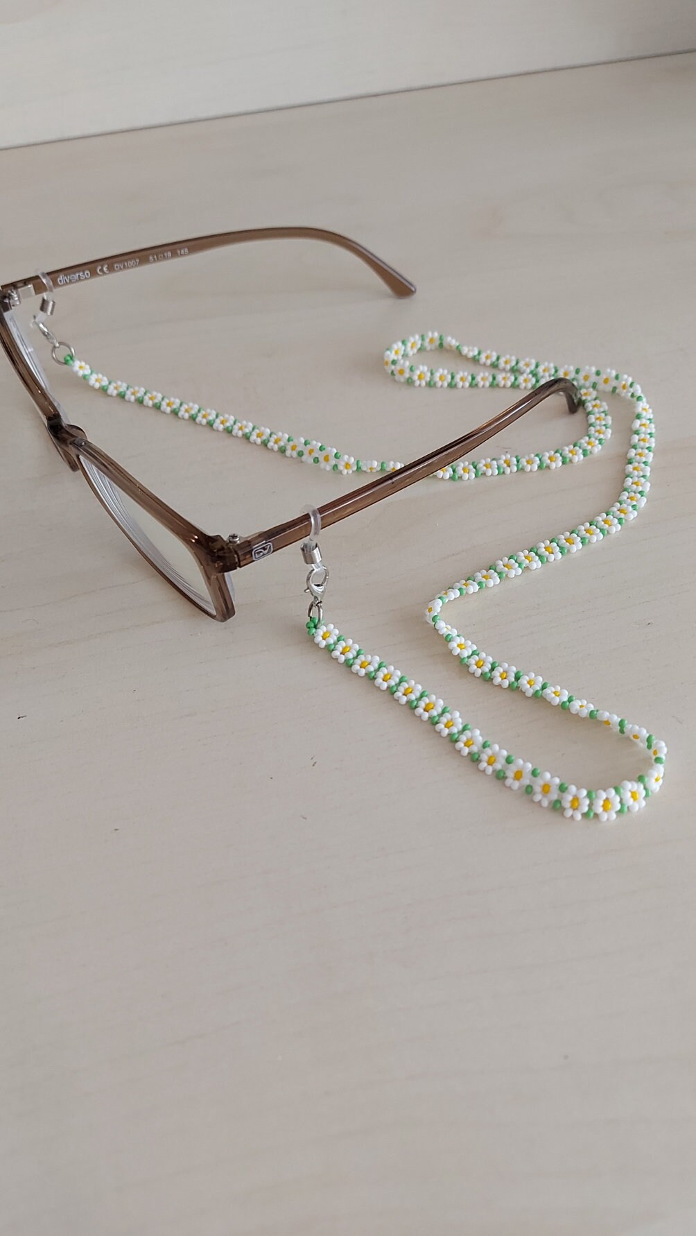 Daisy Flower Glasses Chain Sunglasses Lanyard Flower Daisy - Etsy