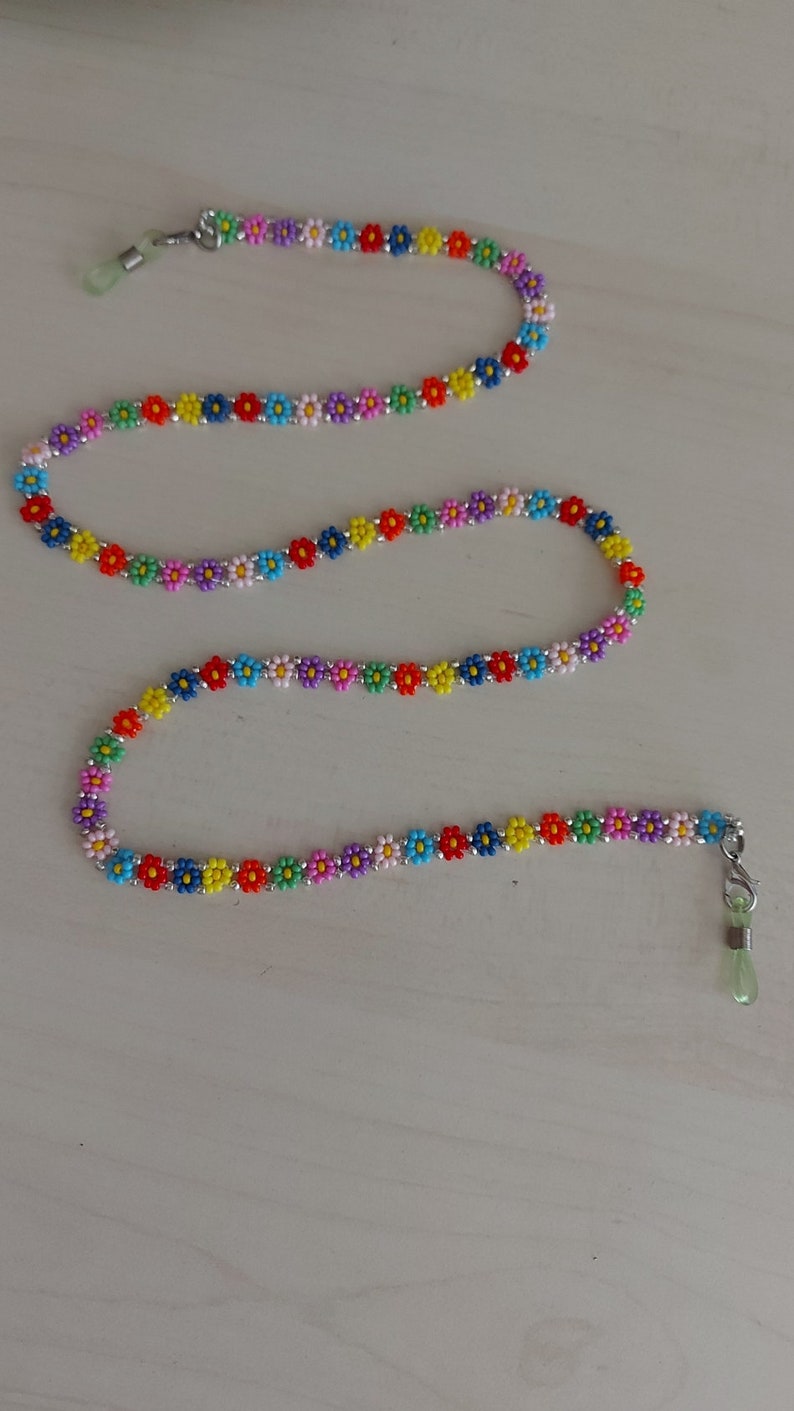 Daisy Flower Glasses Necklace Eyeglass Chain Sunglasses - Etsy