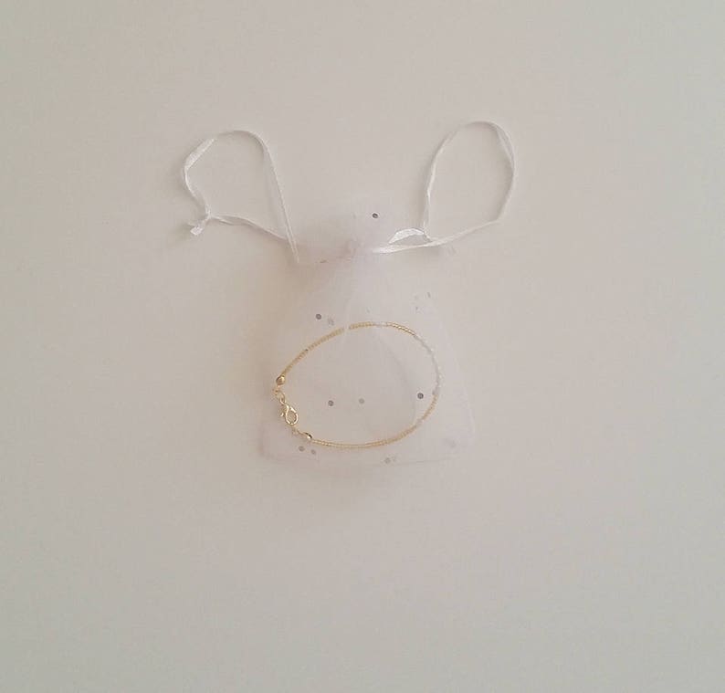 Pearl Bracelet Freshwater Pearl Bracelet Tiny Bracelet - Etsy