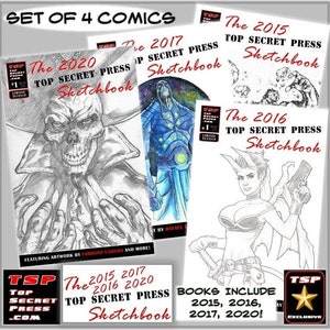 TSP Sketchbook Set | Etsy