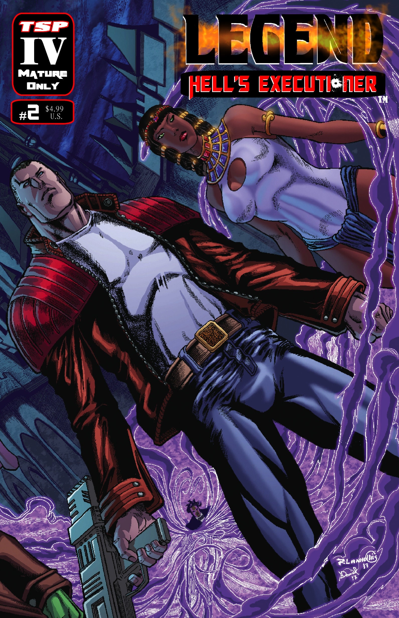 Legend: Hell's Executioner #1-#5 Set ~ Regular Covers - Etsy