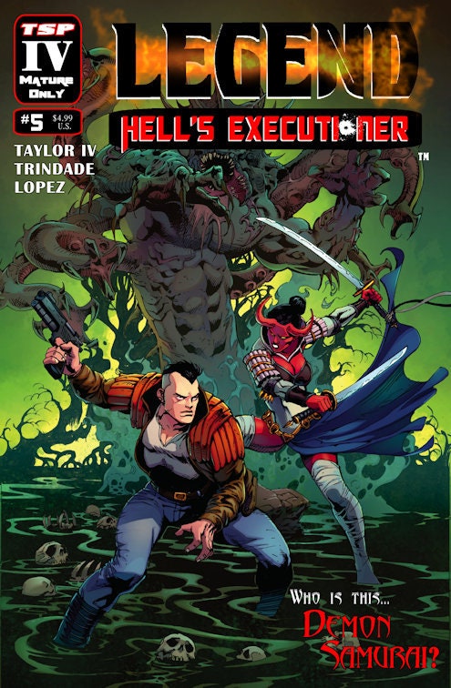 Legend: Hell's Executioner #1-#5 Set ~ Regular Covers - Etsy