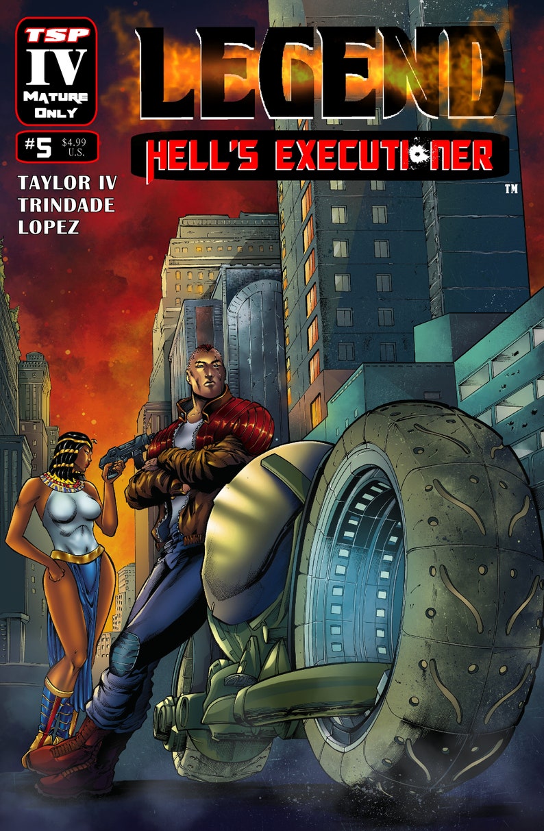 Legend: Hell's Executioner 5B Variant Cover - Etsy