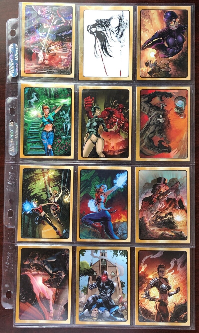Trading Card Set #2 ~ Top Secret Press - Etsy