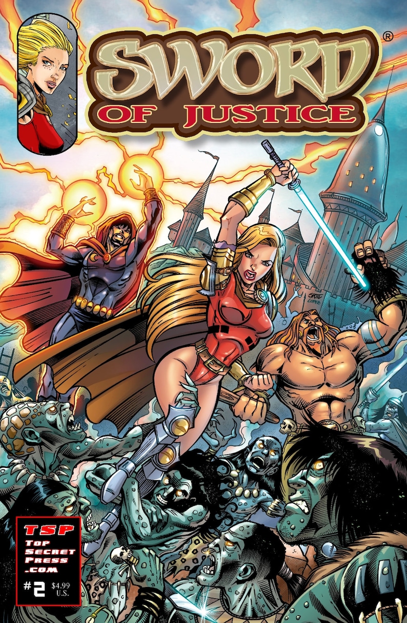 Sword of Justice 2 Regular Covers Set - Etsy