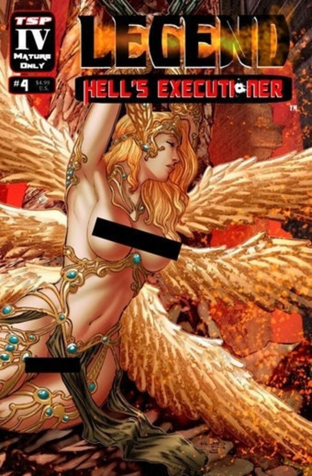 Legend: Hell's Executioner 4B Variant Cover - Etsy