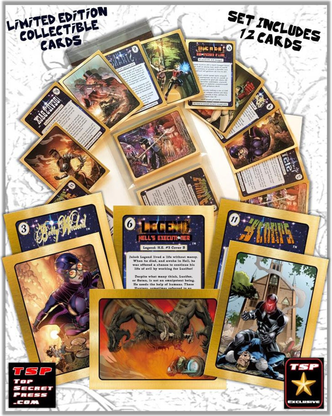 Trading Card Set 2 Top Secret Press - Etsy