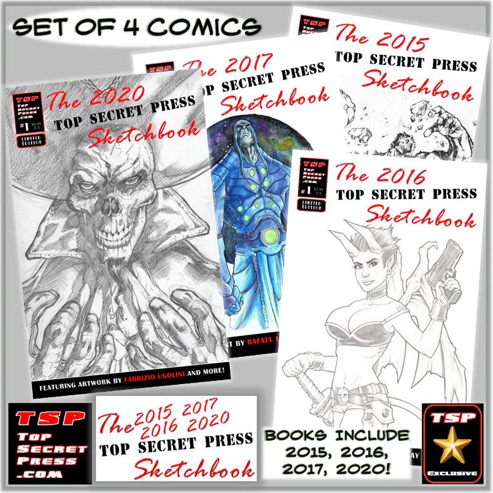 TSP Sketchbook Set - Etsy