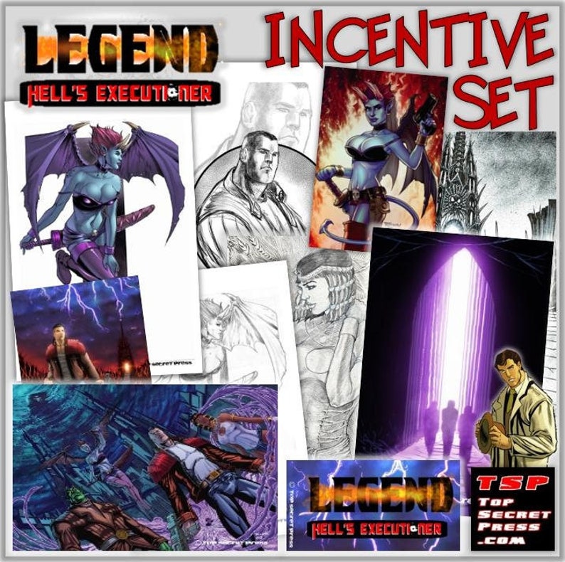 Legend: Hell's Executioner Swag Set - Etsy