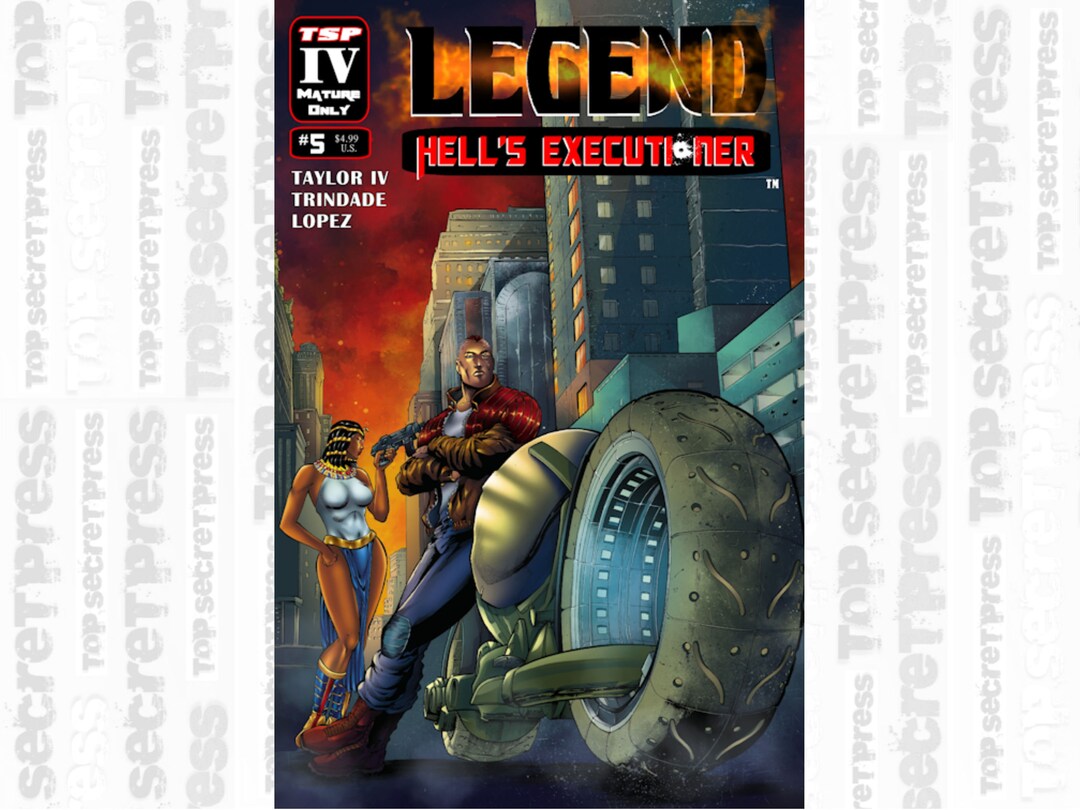 Legend: Hell's Executioner 5B Variant Cover - Etsy