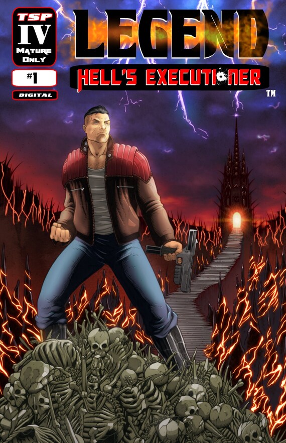 Legend: Hell's Executioner 1 Digital Regular Cover - Etsy
