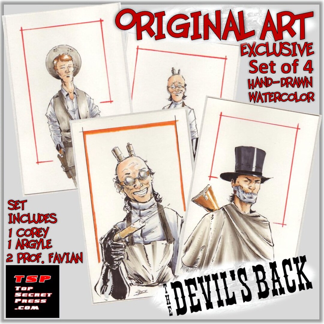 The Devil's Back Original Art - Etsy