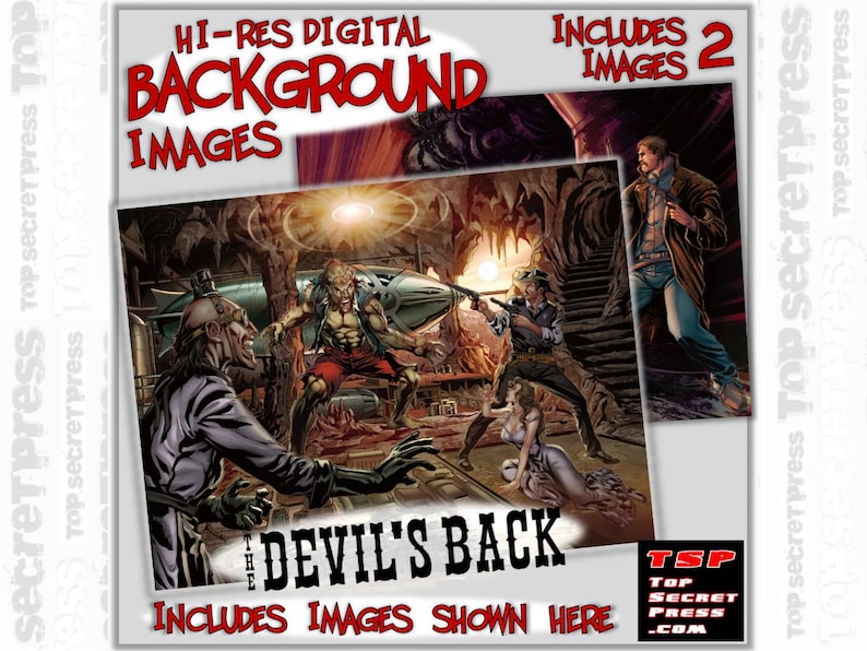 Devil's Back Digital Image Set - Etsy