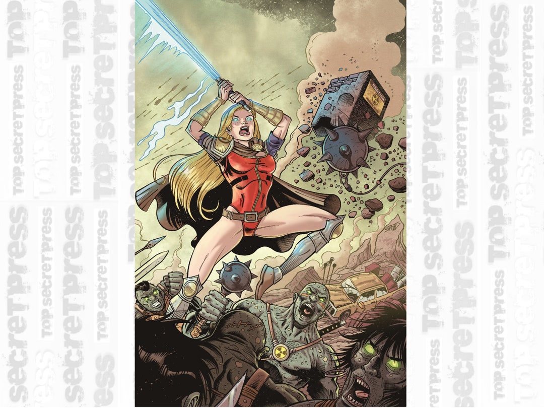 Sword of Justice 1A Variant Cover - Etsy
