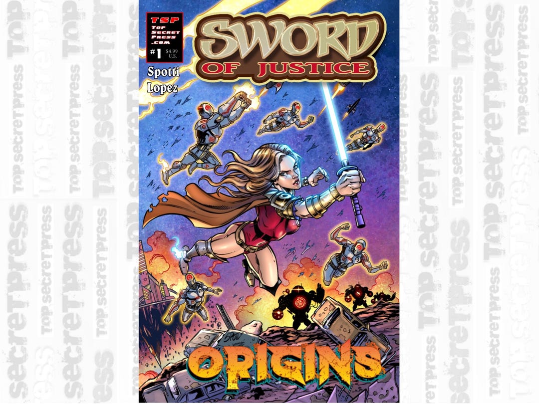 Sword of Justice Origins #1A ~ Regular Cover - Etsy