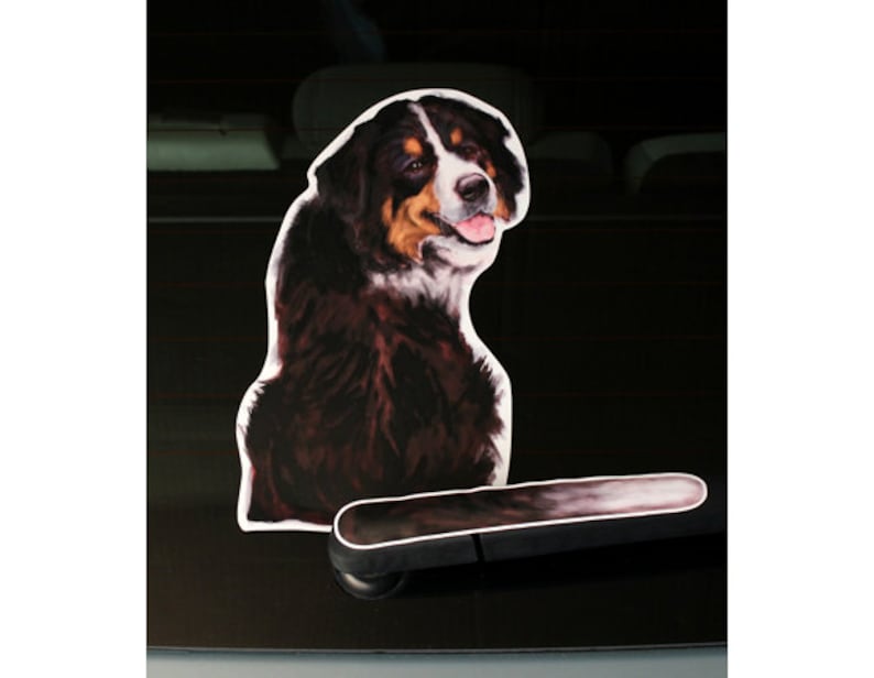 Bernese Mountain Dog Rear Window Wiper Wagging Tail Sticker - Etsy Canada