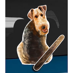 Dog Wagging Tail Rear Window Decal - Etsy