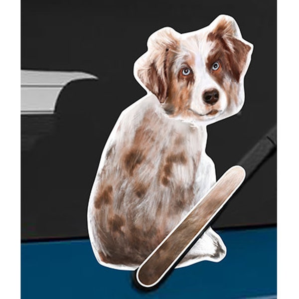 Australian Shepherd Window Decal - Etsy