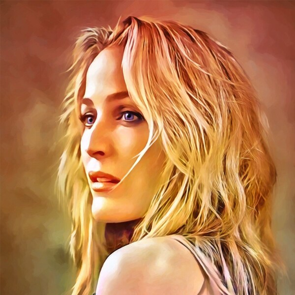 Gillian Anderson - Etsy
