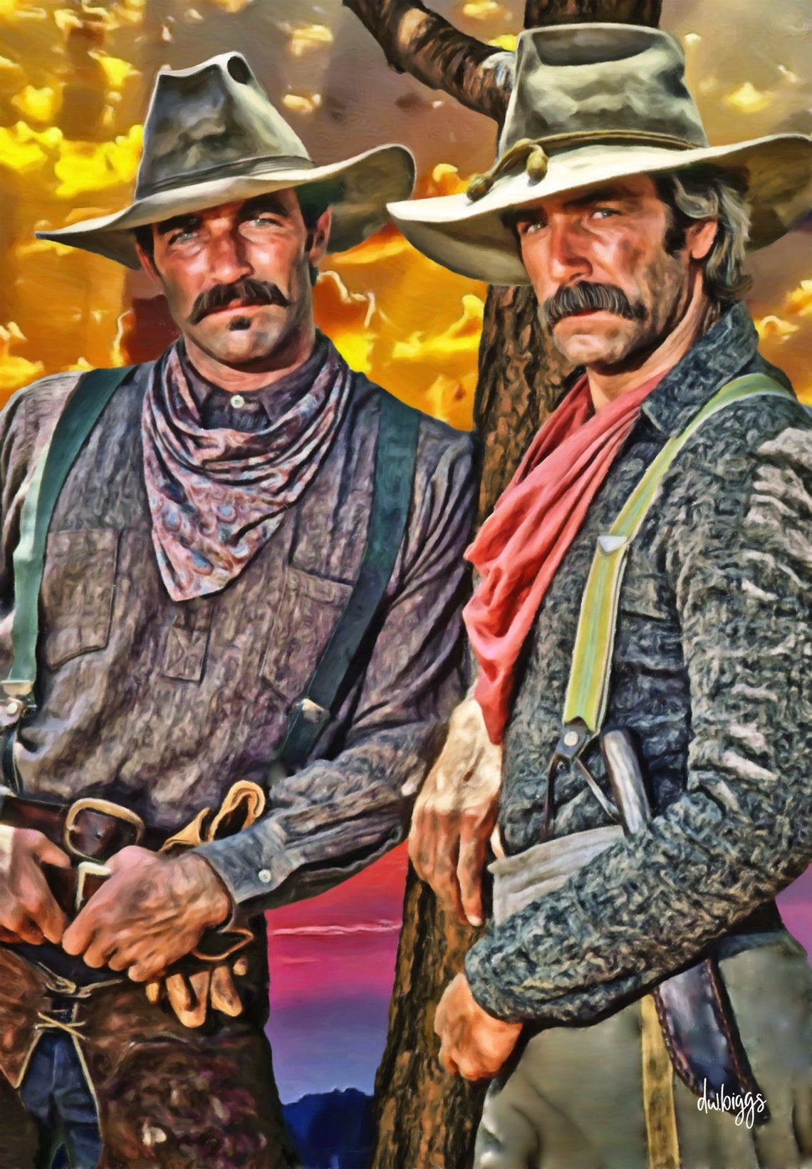 Cowboys: Tom & Sam - Etsy