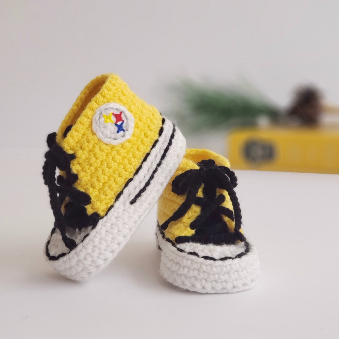 Baby Football Shoes Baby Sneakers Handmade Baby Booties - Etsy
