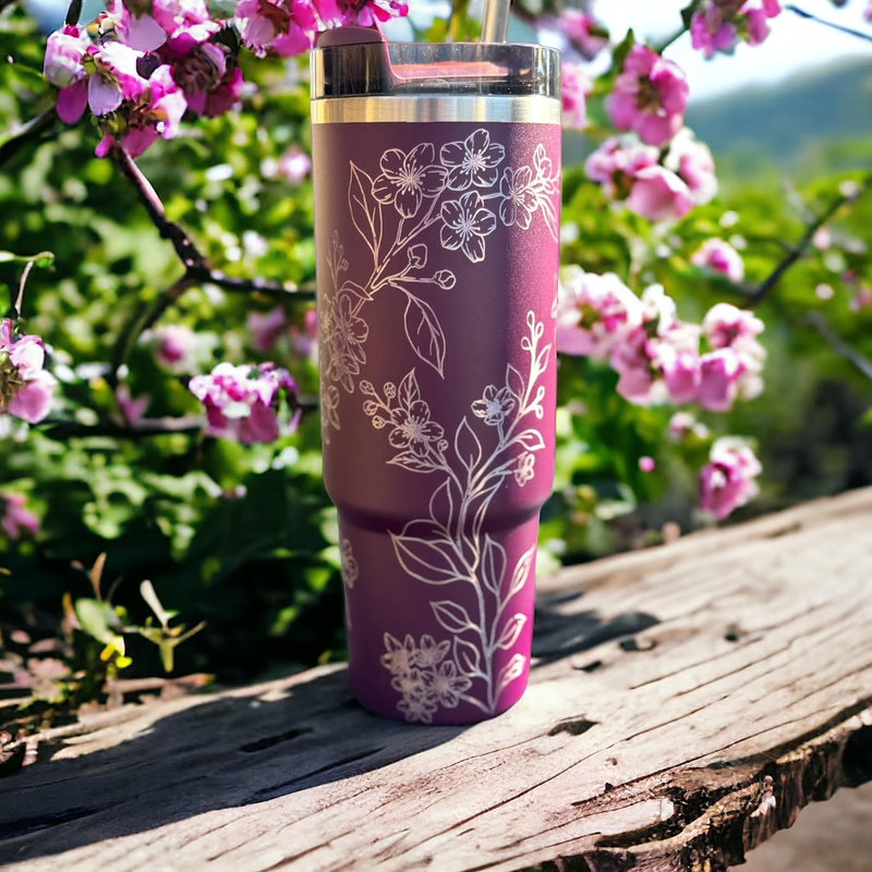 Cherry Blossom Stanley Cup - Etsy