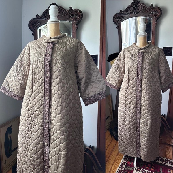 Quilted Robe - Etsy