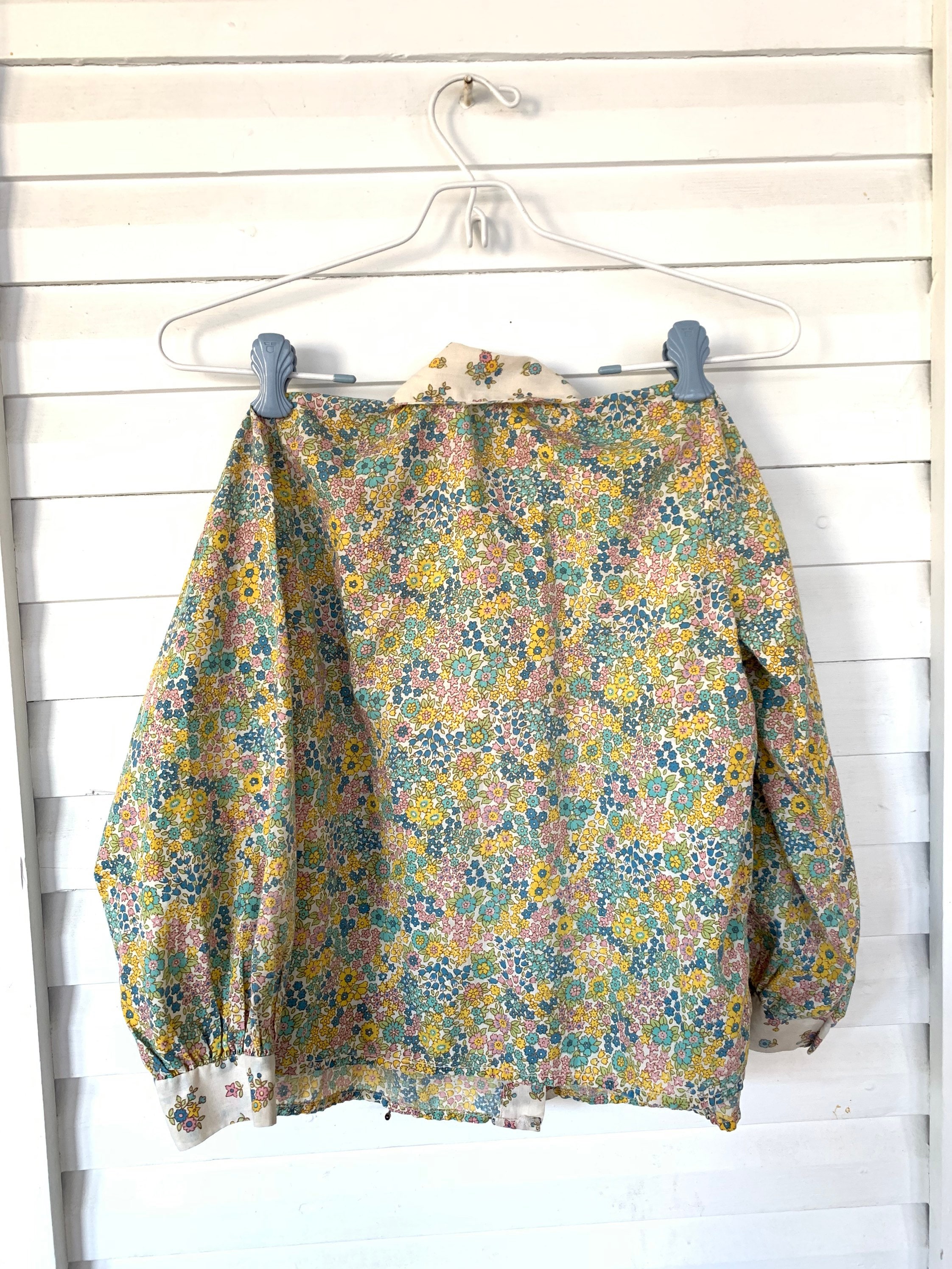 Vintage Prairie Girls Blouse Cottagecore Little Girl Blouse | Etsy