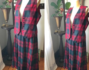 Pendleton Wool Shift Dress - Etsy