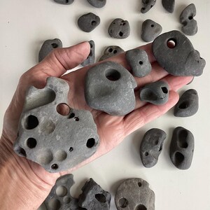 Hag Stones Bulk 30 Northern California Hag Stones Rocks With Holes ...