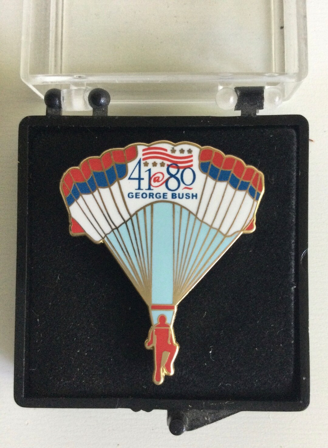 Presidential Political Lapel Pin X George Bush Commemorative Political ...