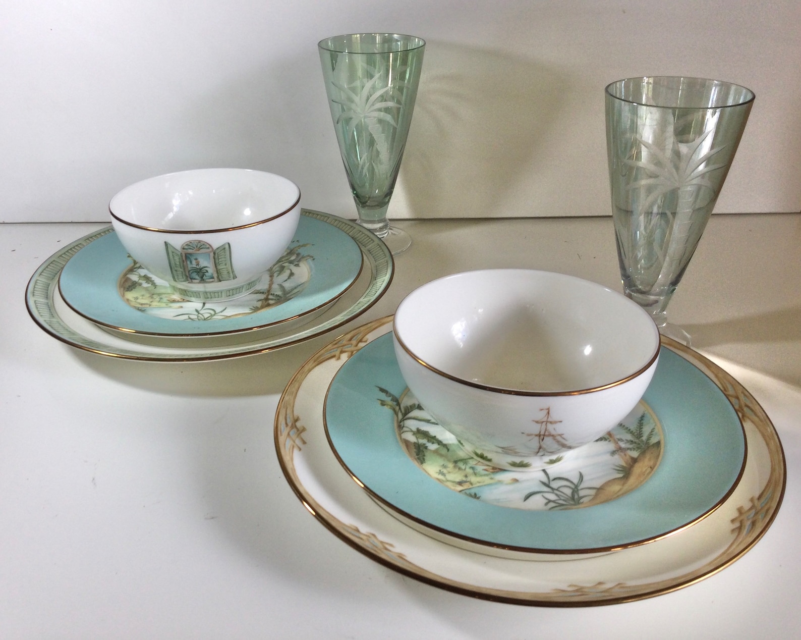 LENOX British Colonial Glassware X Coastal Lenox Wineglass X British ...