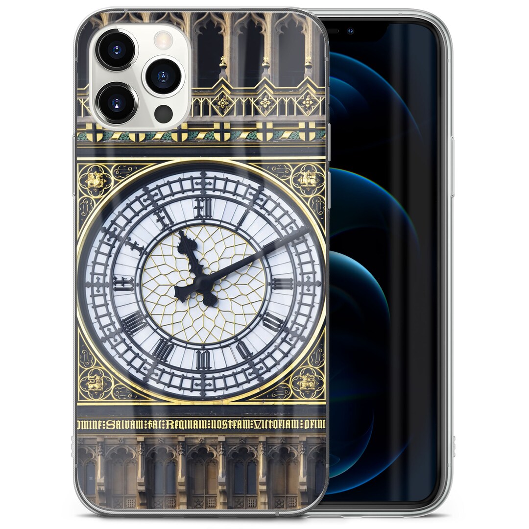 IPhone Clear Case, Big Ben Clock iPhone 15 14 13 12 11 XR Plus Pro Max ...