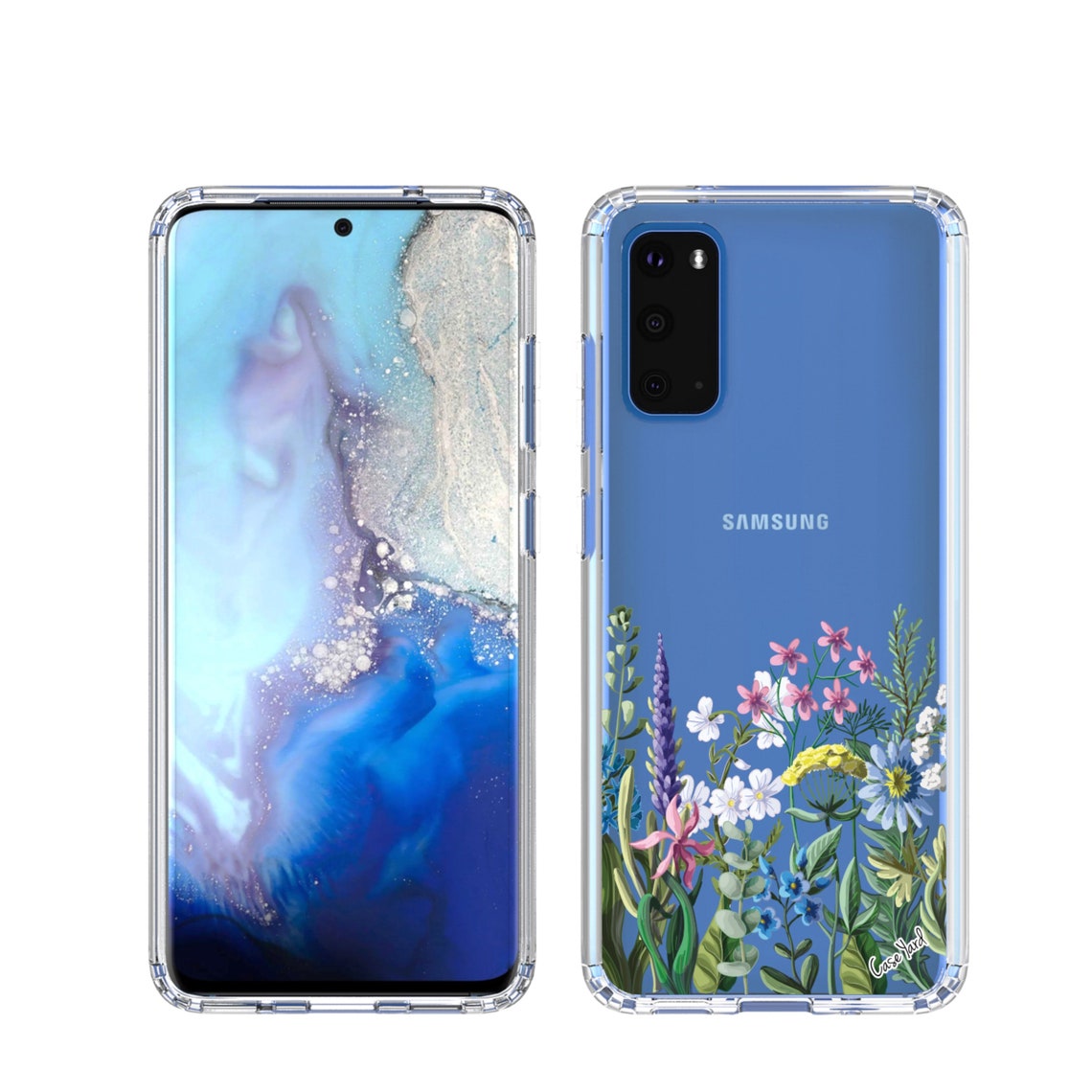 New Samsung Galaxy S20 Clear Case Flower Bouquet, Galaxy S20 Plus S20 ...