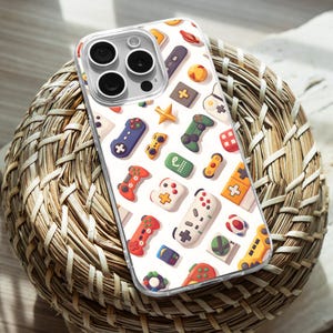 IPhone Clear Case, Gaming Console iPhone 15 14 13 12 11 Plus Pro Max ...