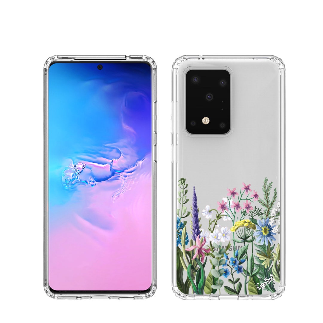 New Samsung Galaxy S20 Clear Case Flower Bouquet, Galaxy S20 Plus S20 ...