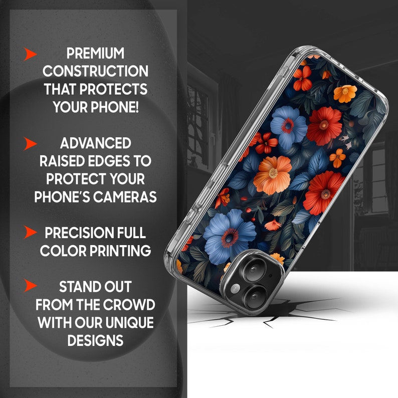 Beautiful Flowers Floral iPhone 15 Tpu Case, Phone Case for iPhone 14 ...