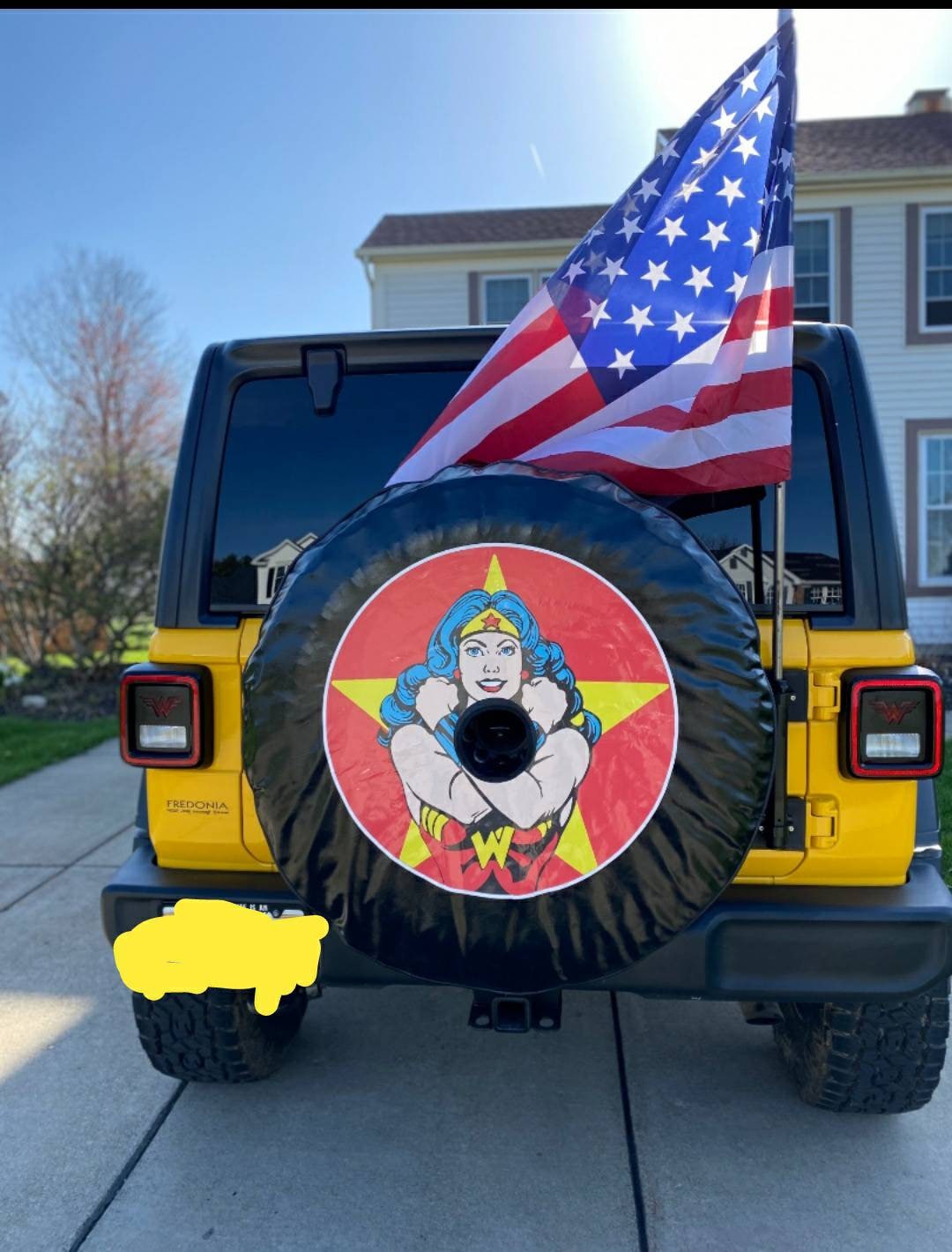 Wonder Woman Tire Cover - Etsy